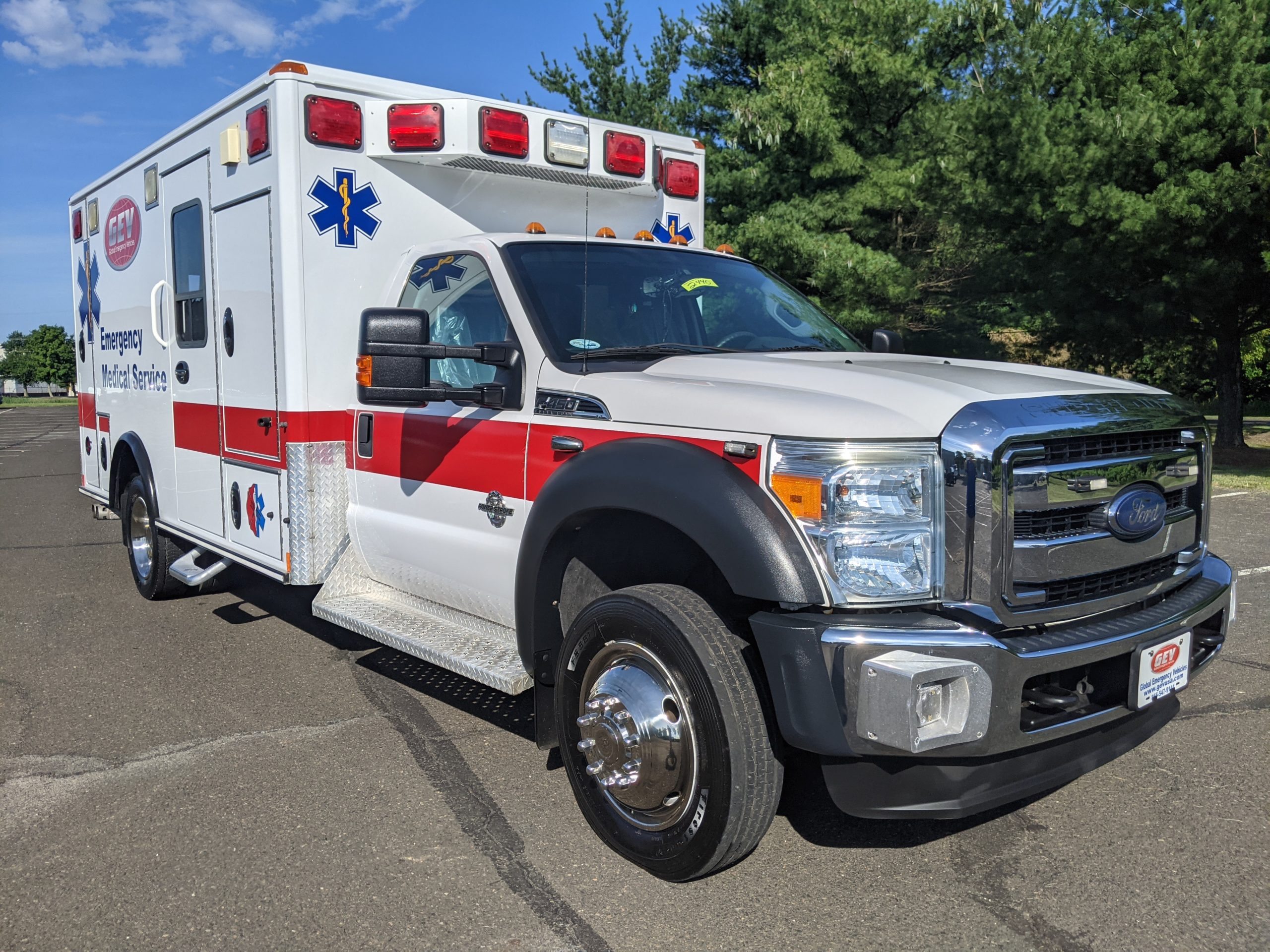 2012 Ford F-450 Type I Ambulance 4×4 – Wheeled Coach – #2474