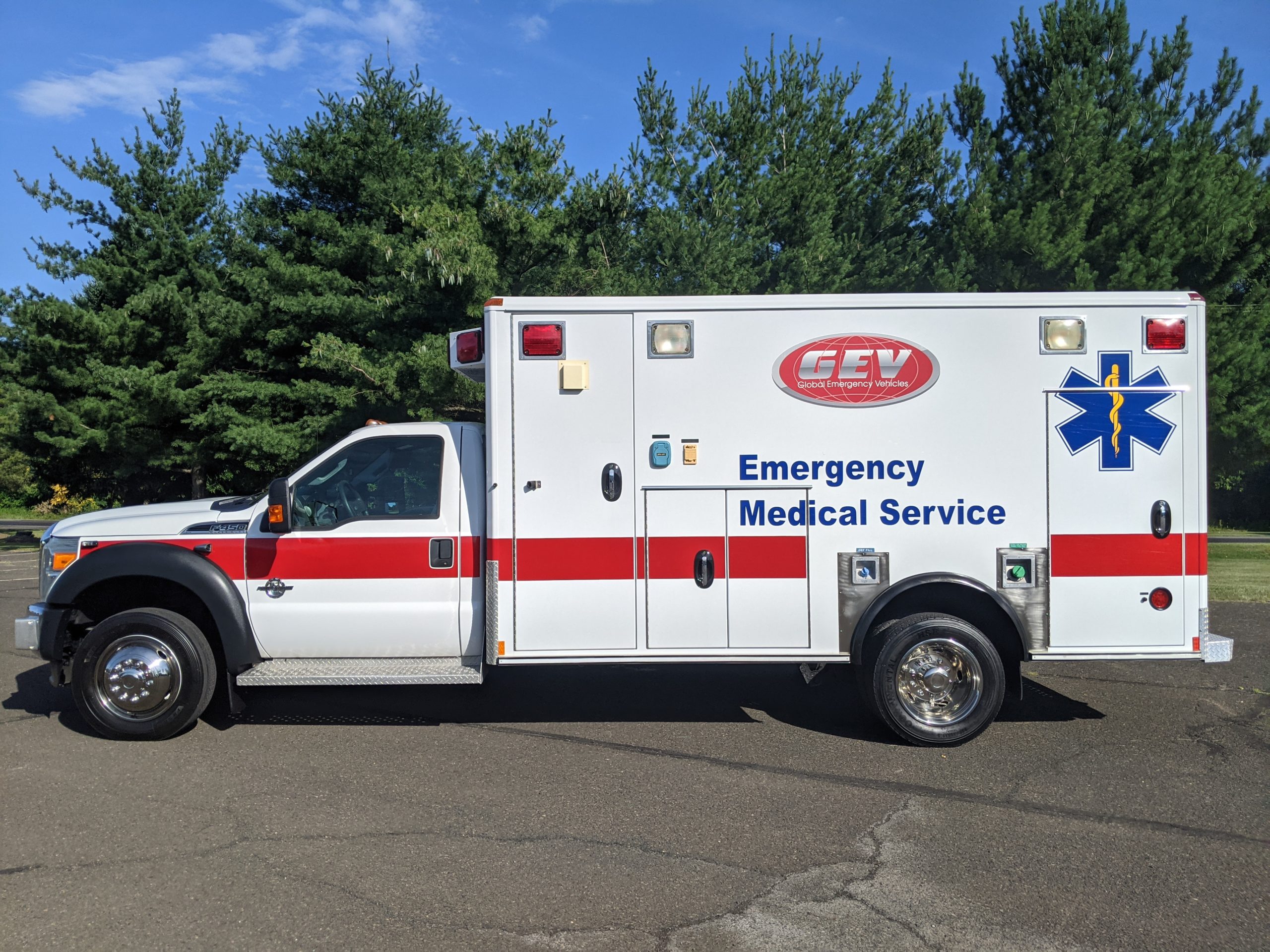 2012 Ford F-450 Type I Ambulance 4×4 – Wheeled Coach – #2474