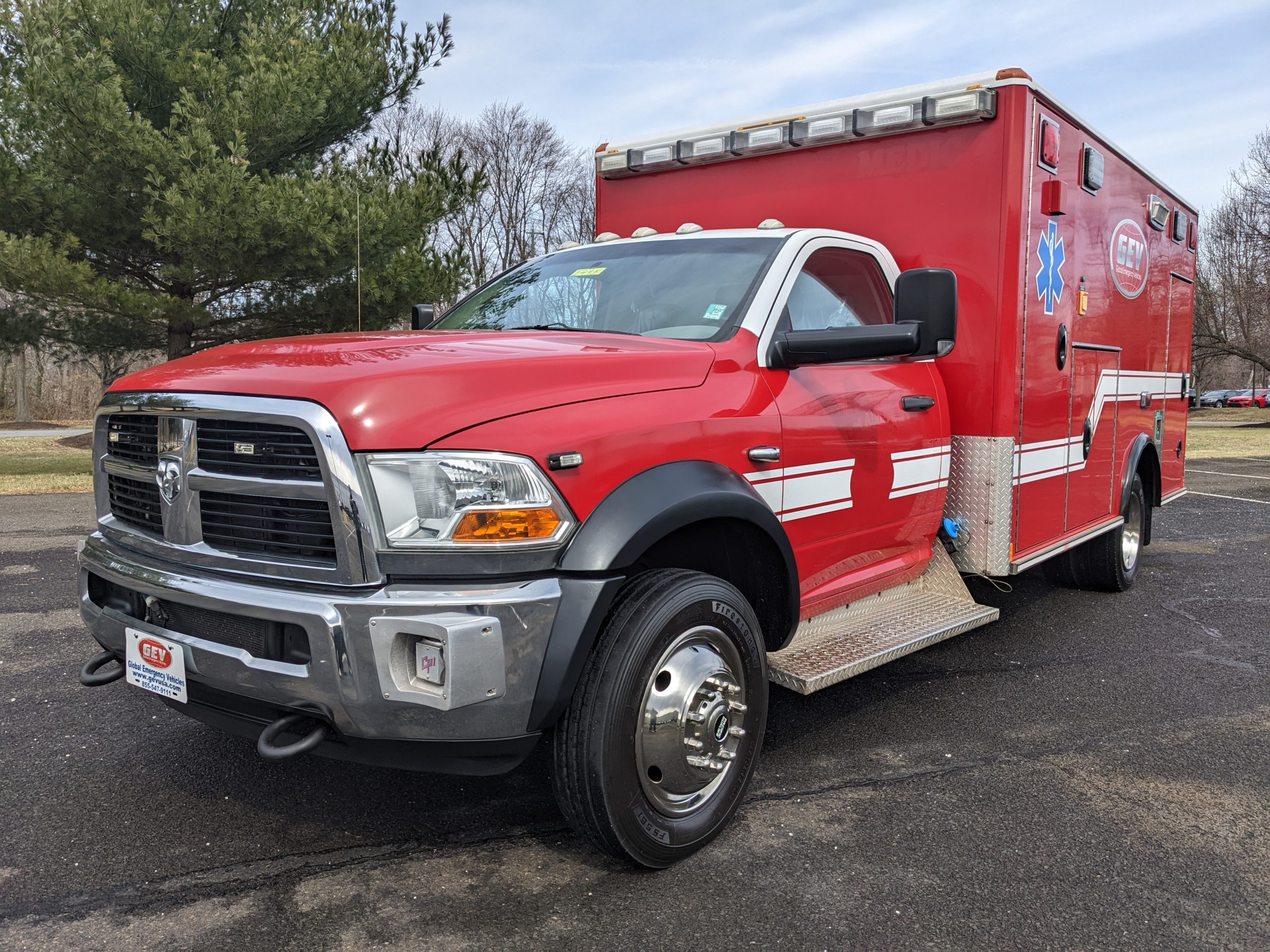 2011 Ram 4500 Type I Ambulance 4×4 – Wheeled Coach – #2495 | Global ...