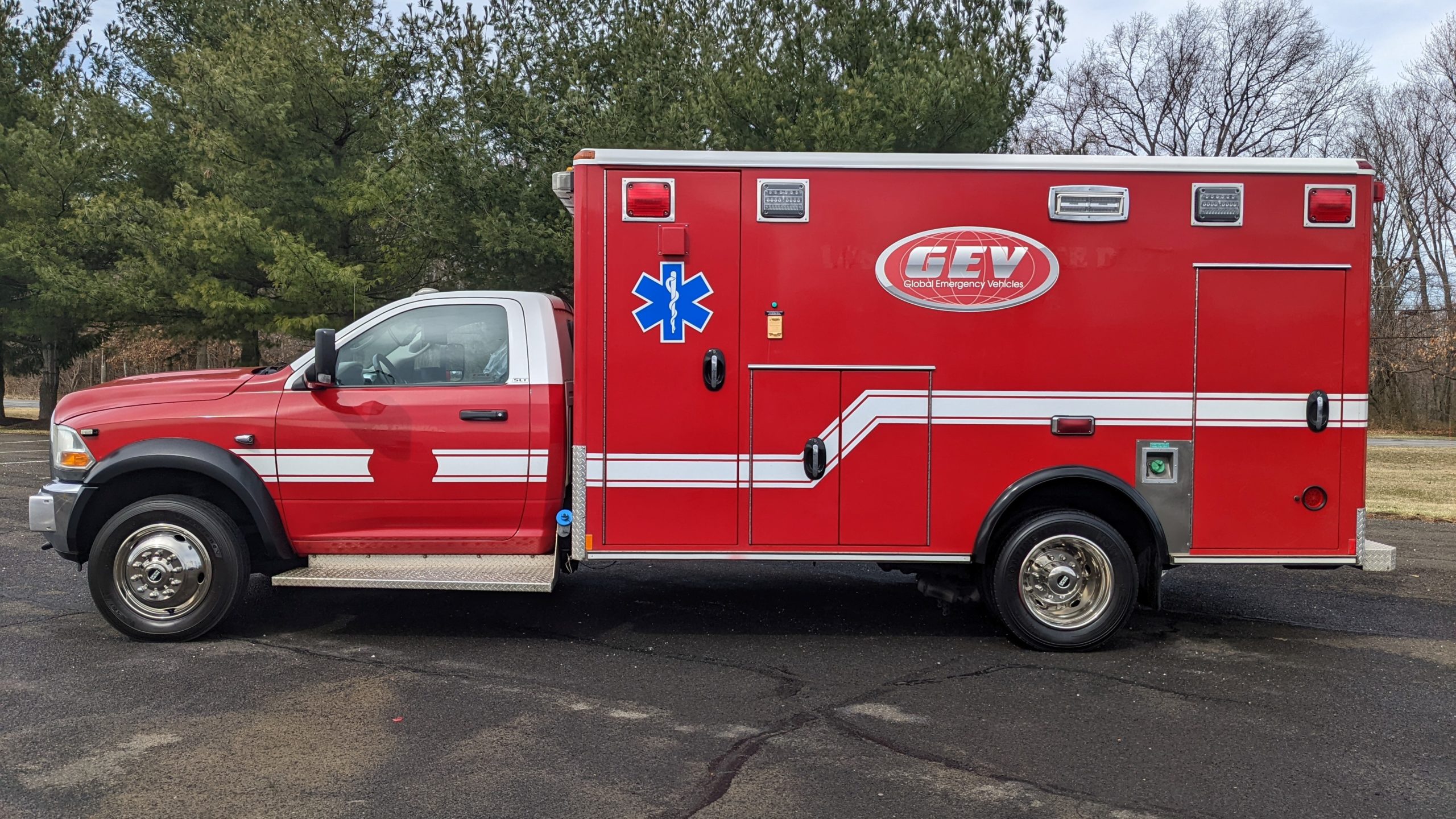 2011 Ram 4500 Type I Ambulance 4×4 – Wheeled Coach – #2495 | Global ...