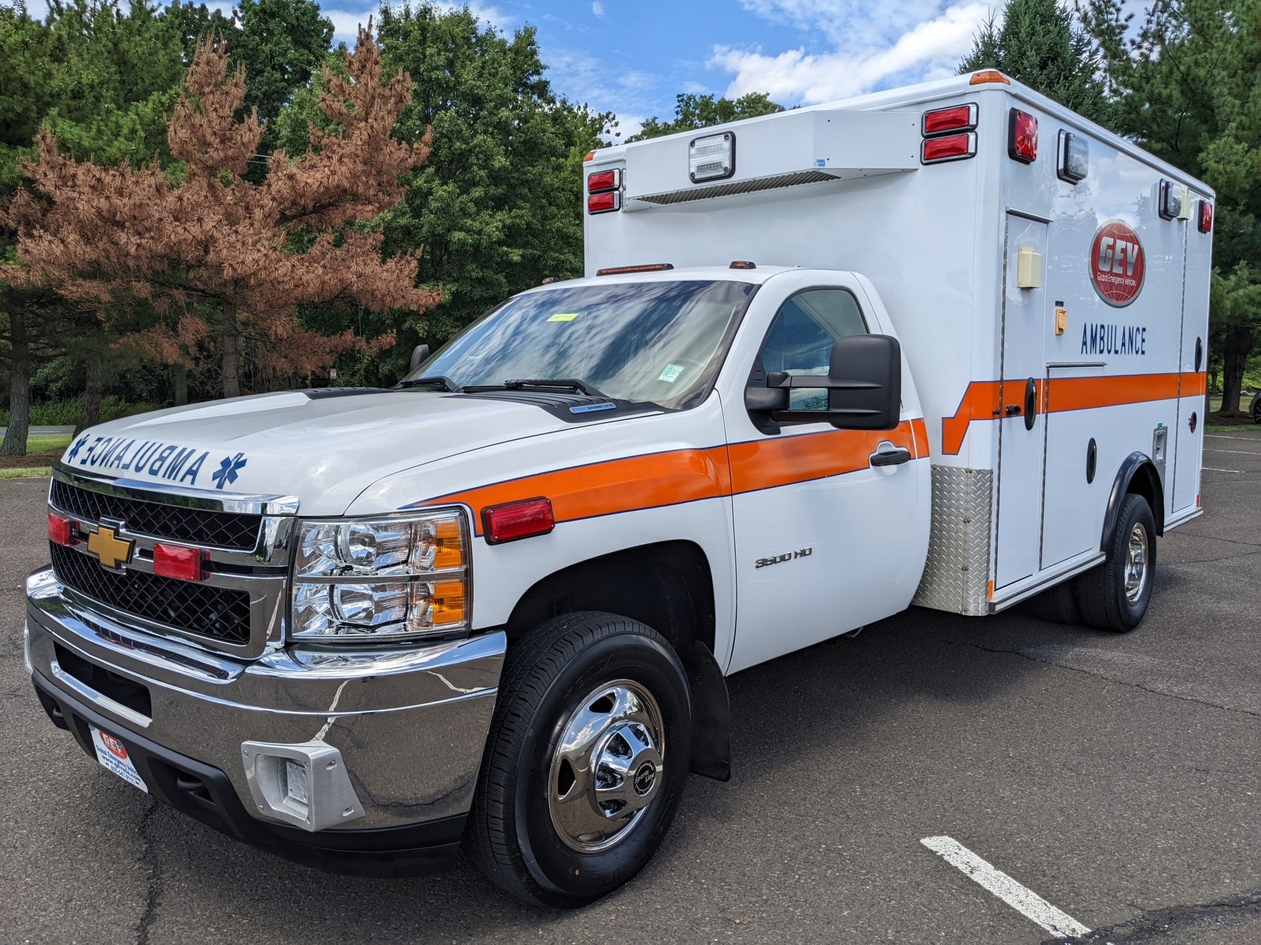 2013 Chevrolet K3500 Type I Ambulance 4×4 – Wheeled Coach – #2577 ...