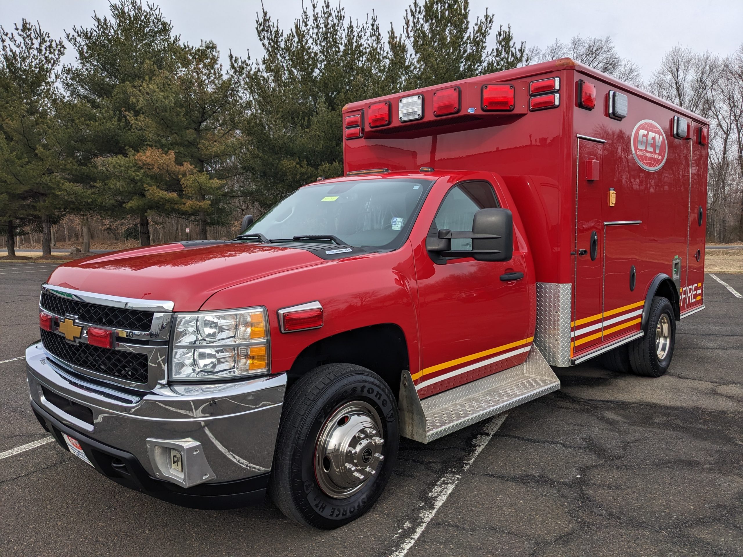 2014 Chevrolet K3500 Type I Ambulance 4×4 – Wheeled Coach – #2581 ...