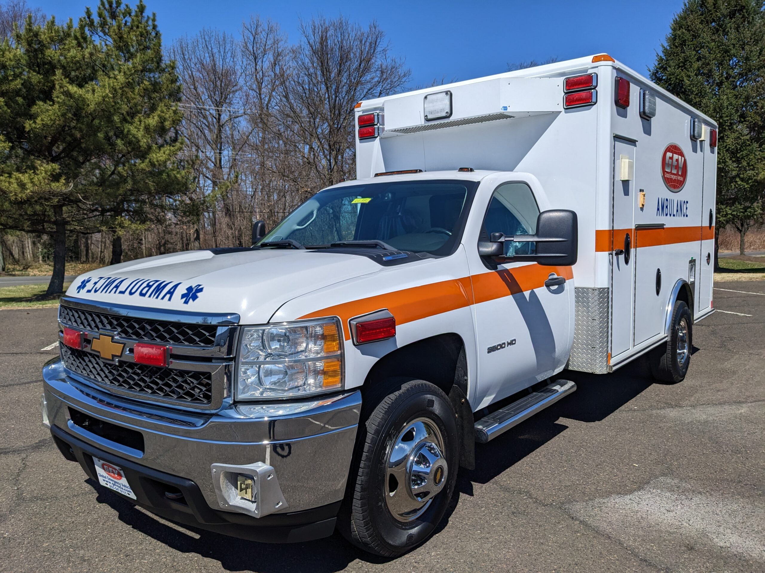 2014 Chevrolet K3500 Type I Ambulance 4×4 – Wheeled Coach – #2638 ...