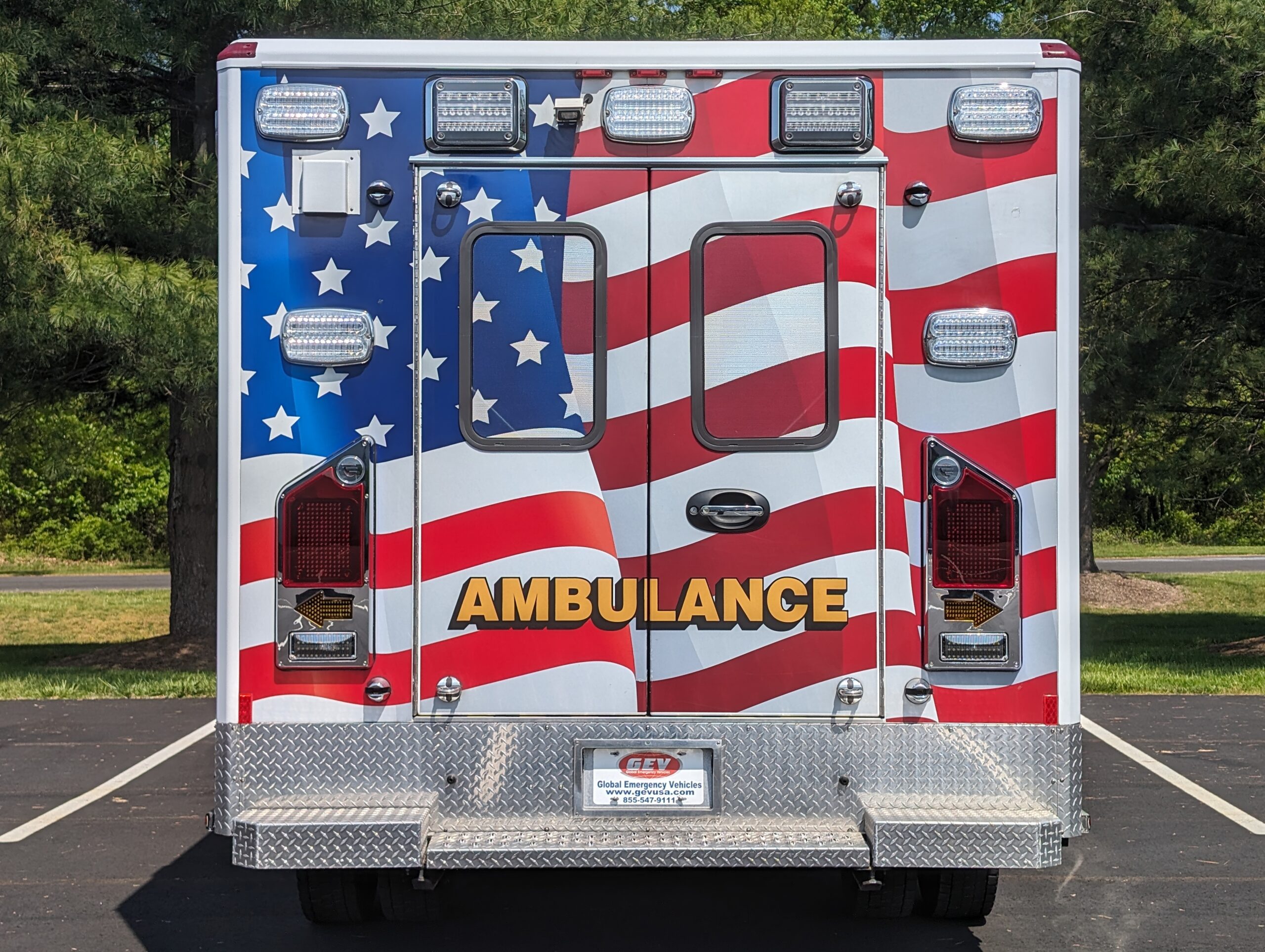2015 Ford F-450 Type I Ambulance 4×4 - Wheeled Coach