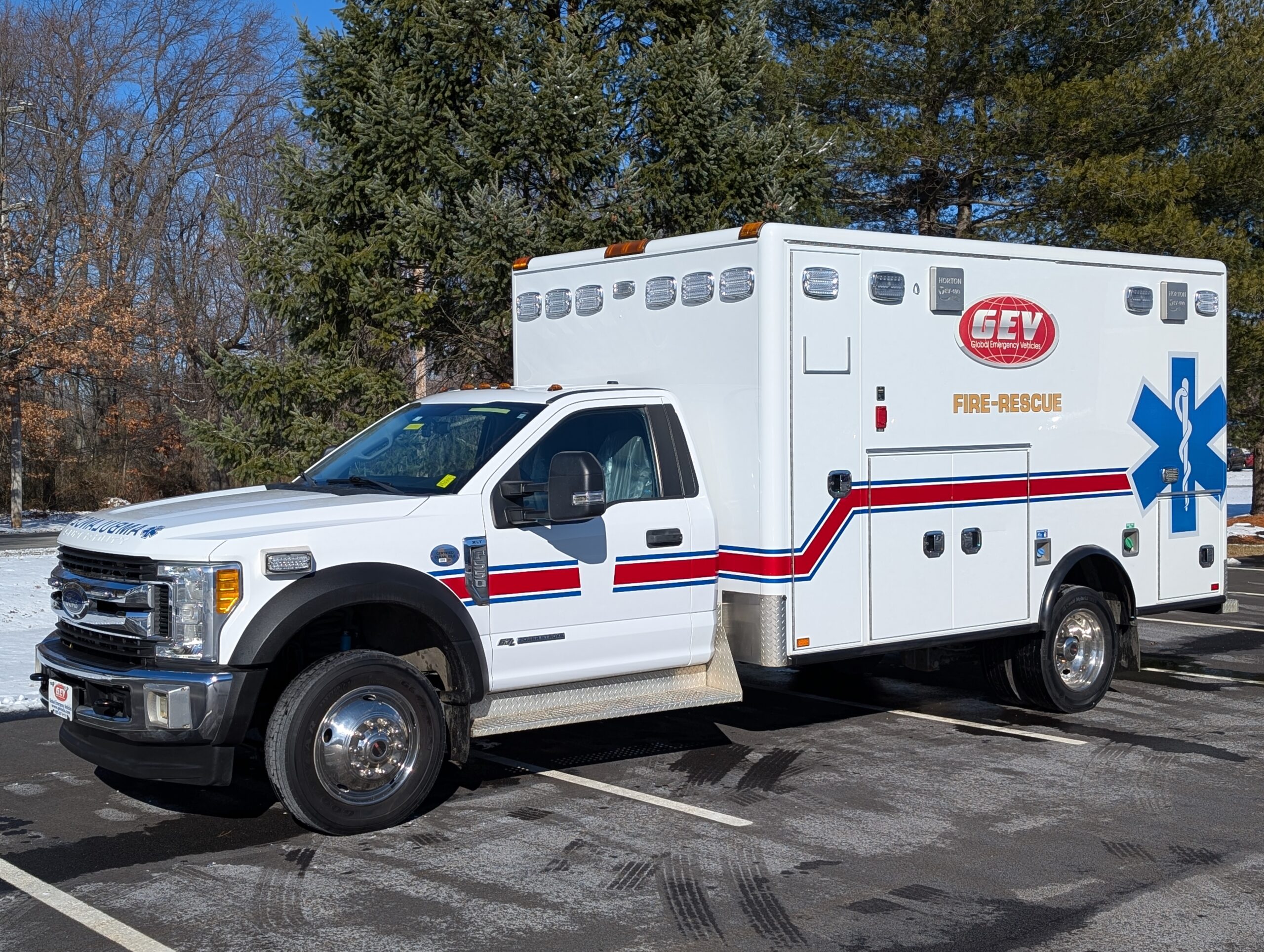 2017 Ford F-550 Type I Ambulance 4×4 – Horton – #2795-Sold