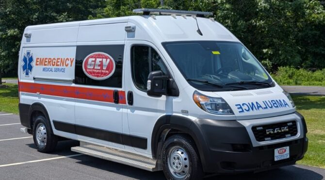 Various Types of Ambulances: Type I, Type II, Type III